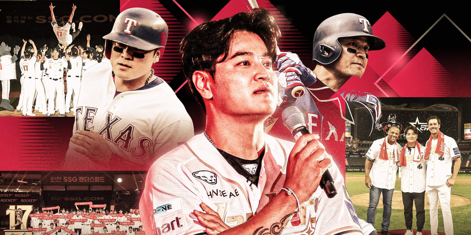 Shin-Soo Choo celebrates retirement with big league legends by his side