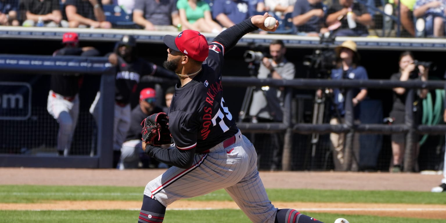 Simeon Woods Richardson's adjustment behind velocity boost