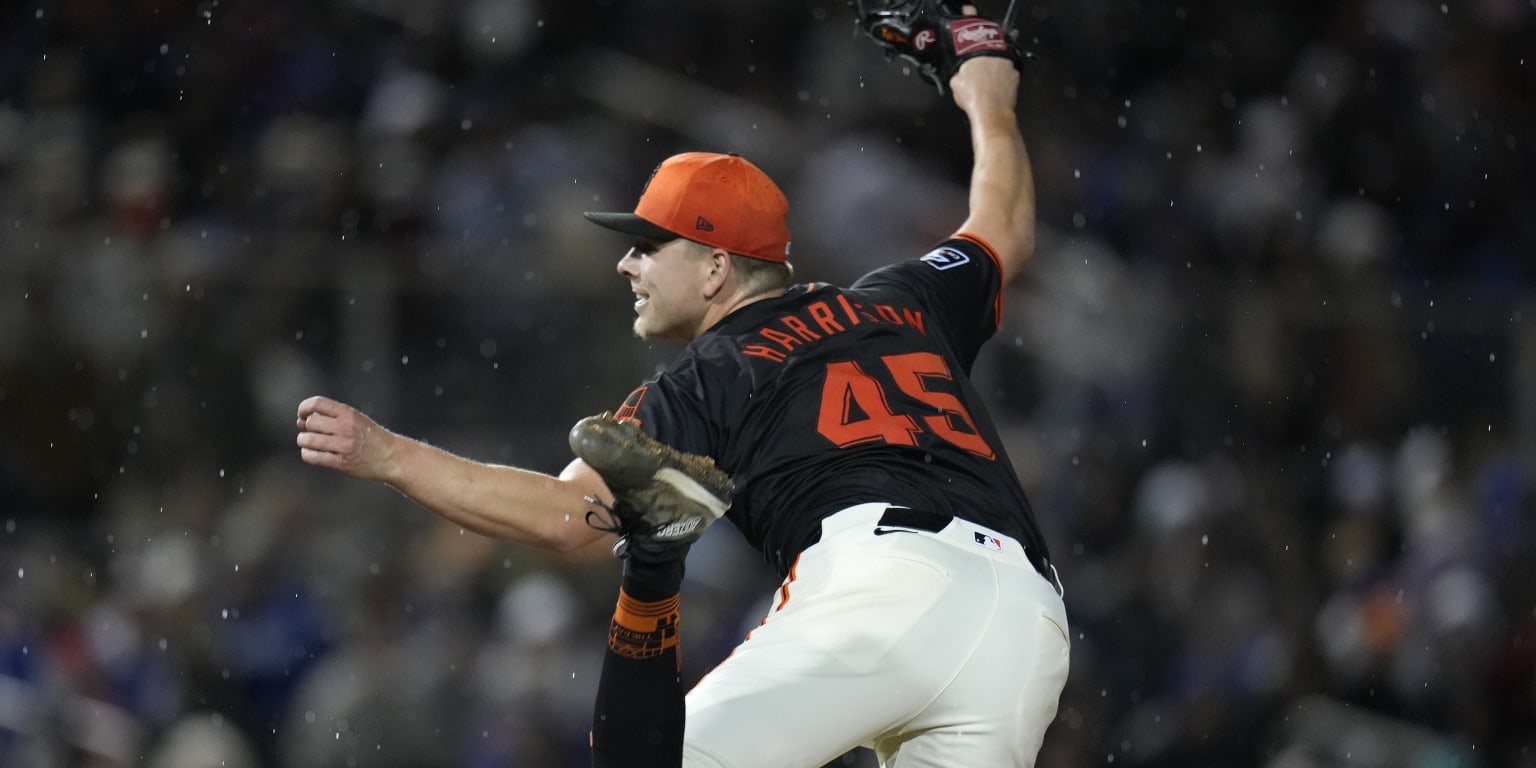 Kyle Harrison sharp before spring rainout