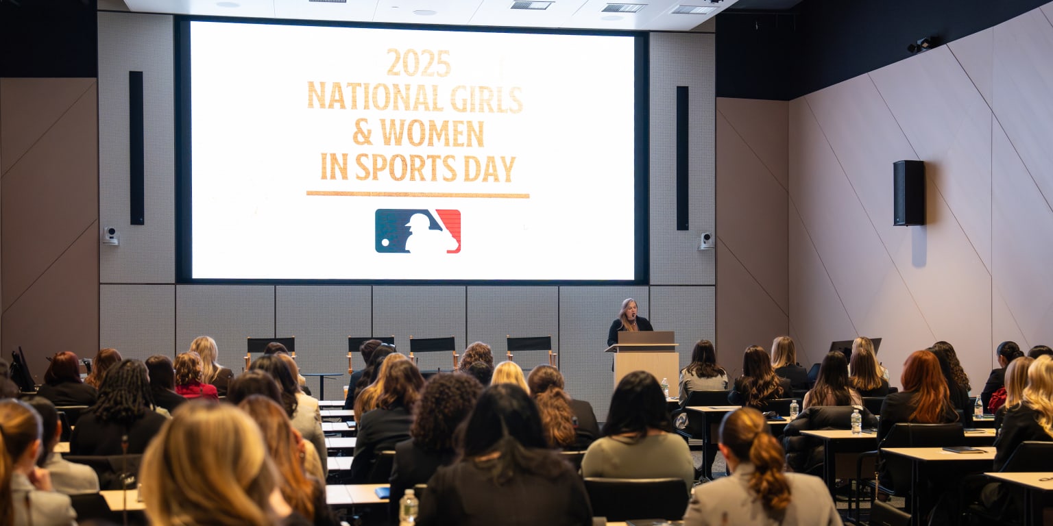 National Girls and Women in Sports Day panel at MLB offices