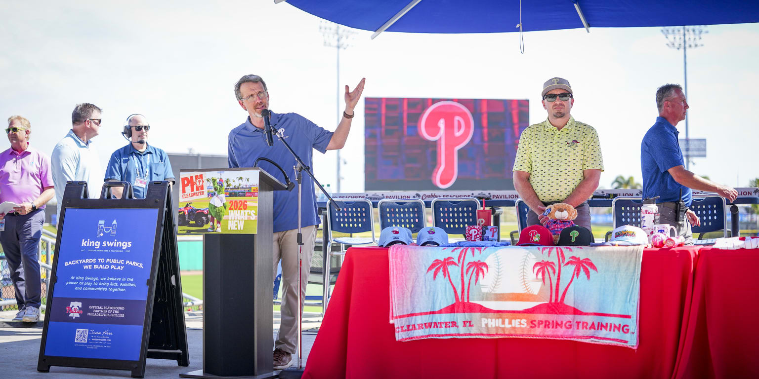 Highlights from What’s New at Phillies Spring Training Media Preview ...