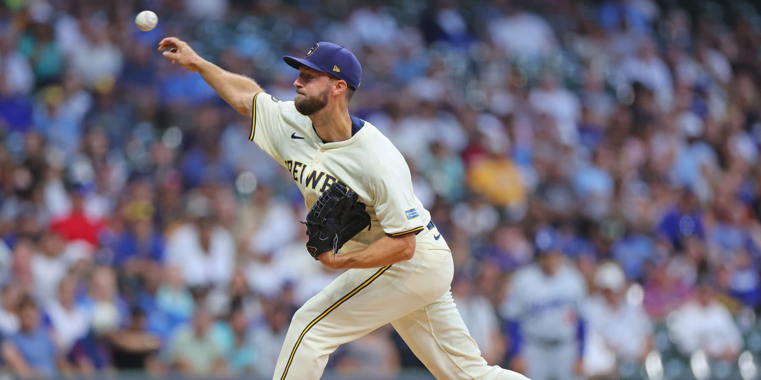Brewers' struggles continue vs. Dodgers in 3rd straight loss