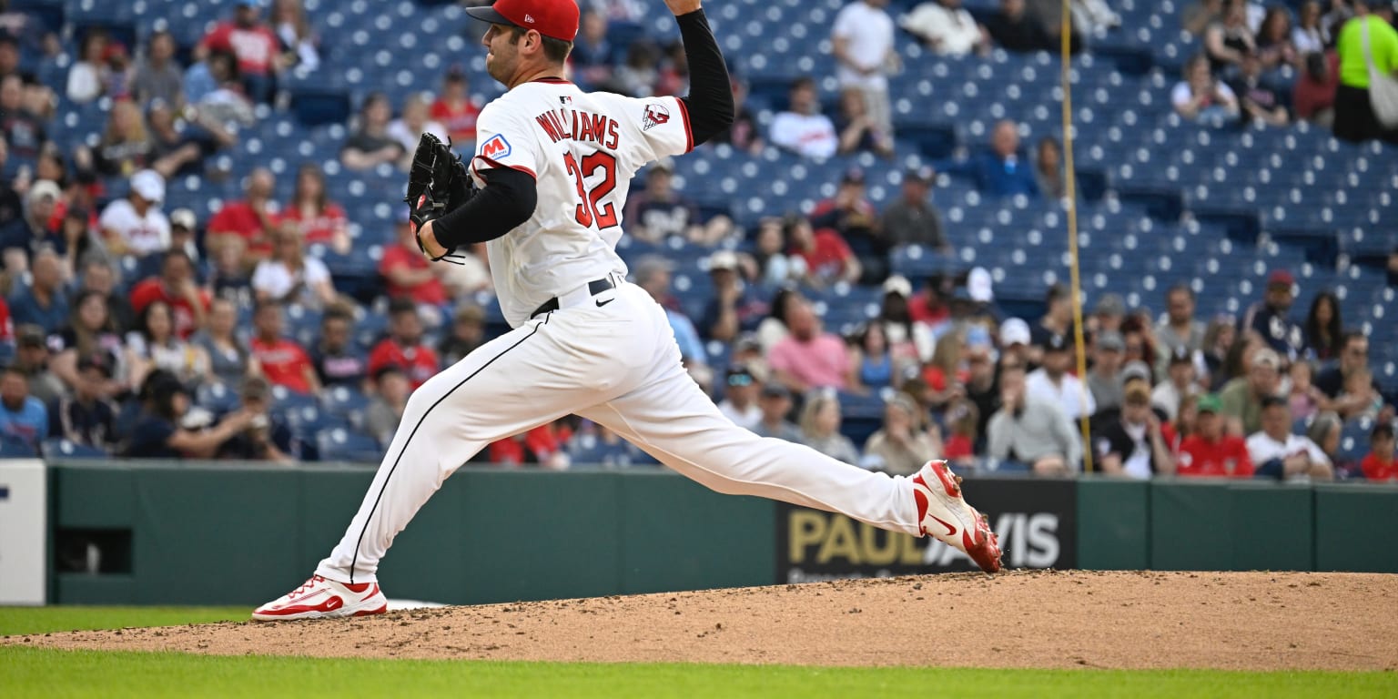 Gavin Williams allows four runs, throws 45 pitches in second inning