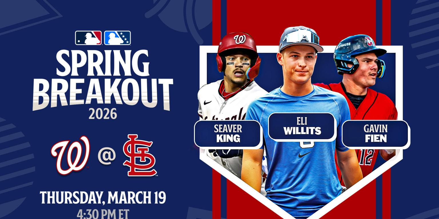 Nationals Spring Breakout roster 2026