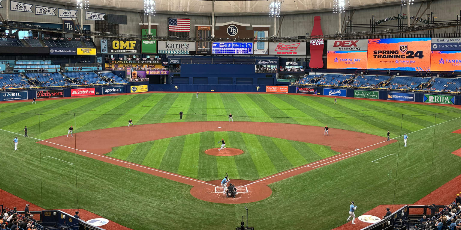 Rays players react to new Tropicana Field turf