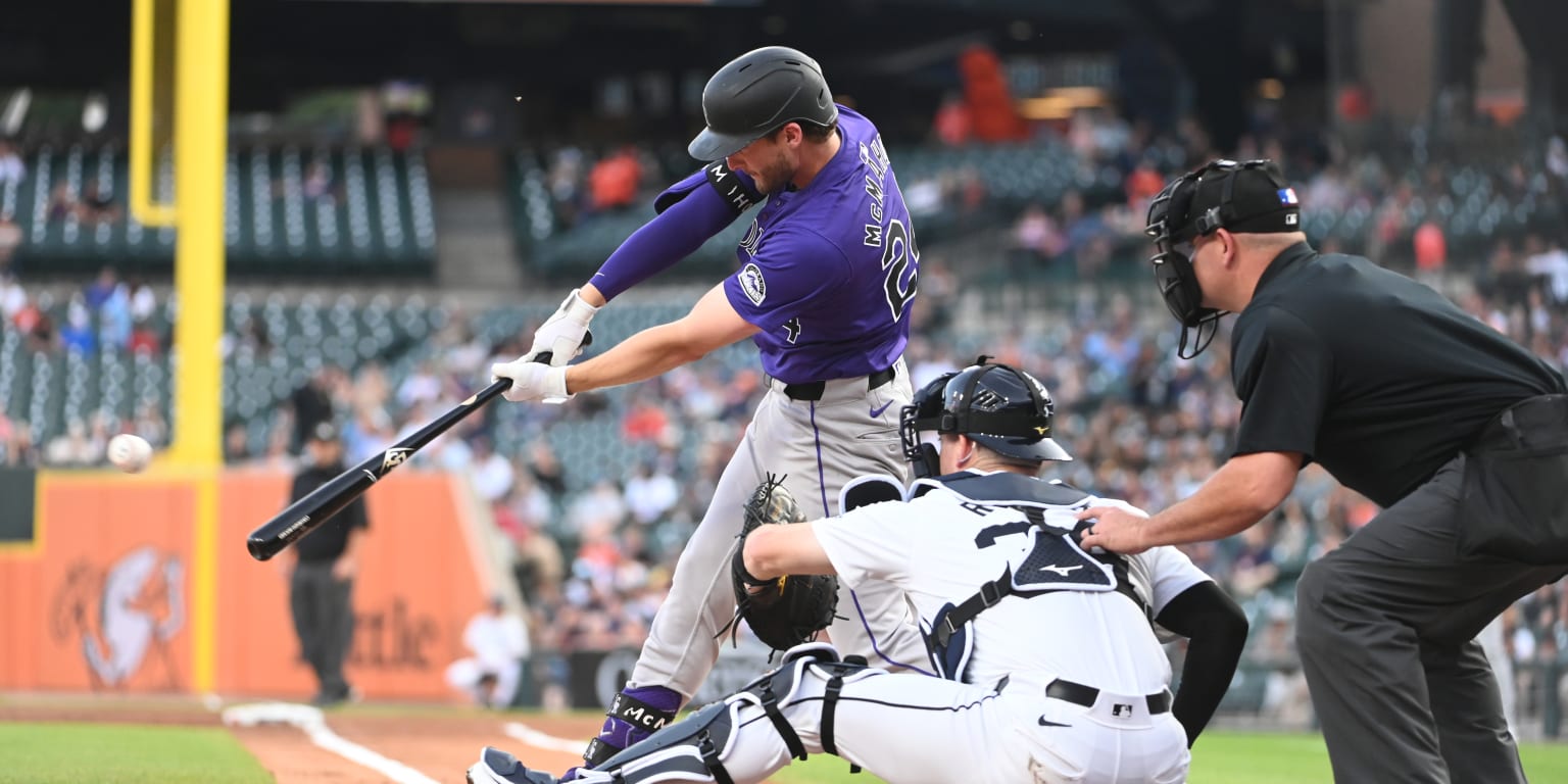 Rockies shut out in series opener against Tigers