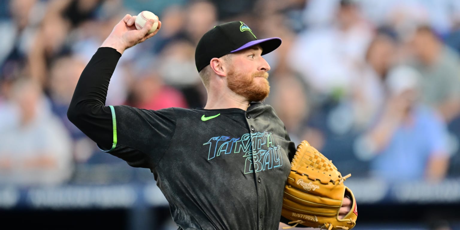 Drew Rasmussen settling into transition to Rays rotation