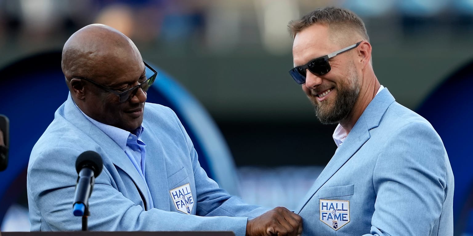 Alex Gordon inducted into Royals Hall of Fame