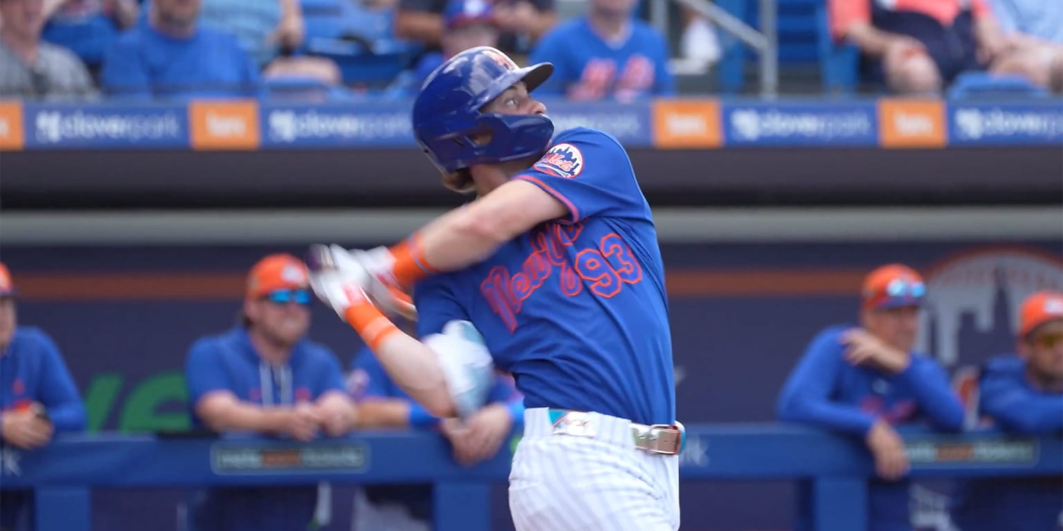 Carson Benge hits first Spring Training homer vs. Team Israel