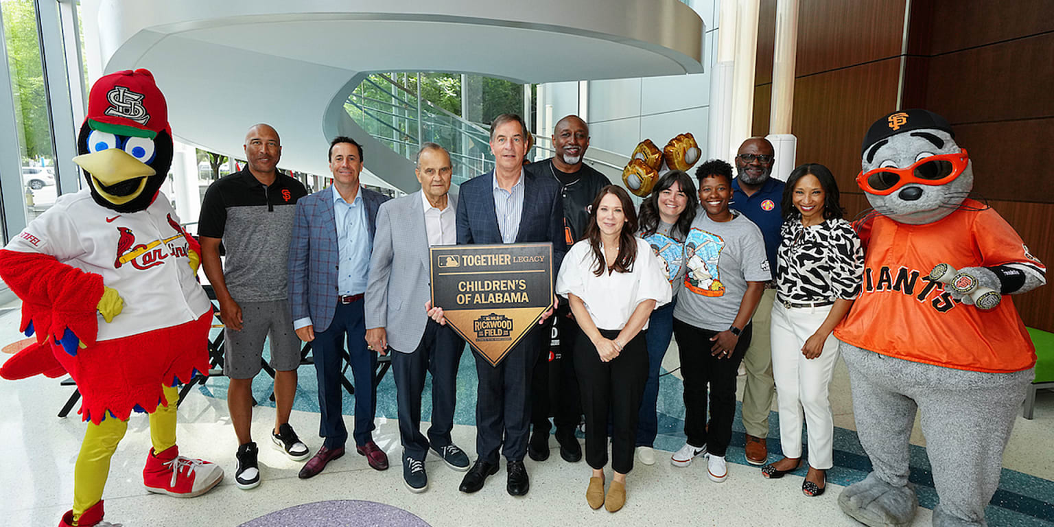MLB Together visits Children's of Alabama hospital