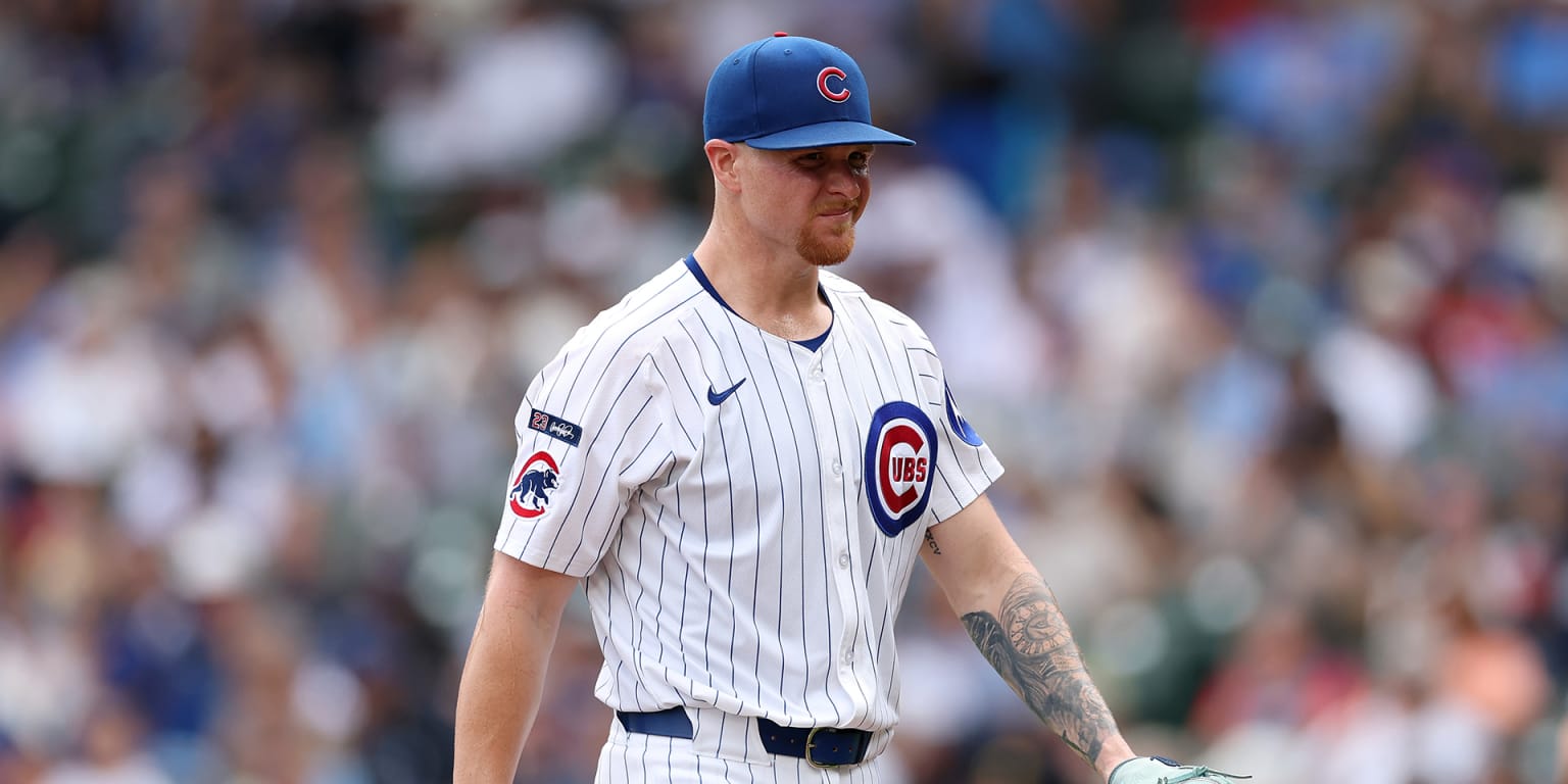 Cade Horton exits start vs. Brewers in third inning with blister