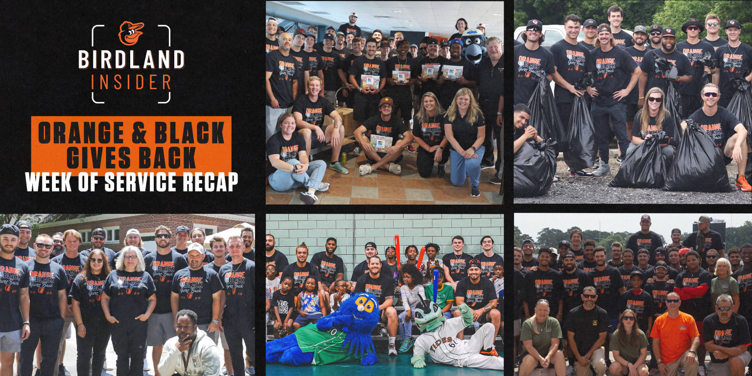 Birdland Insider: Orange and Black Gives Back Week of Service | MLB.com