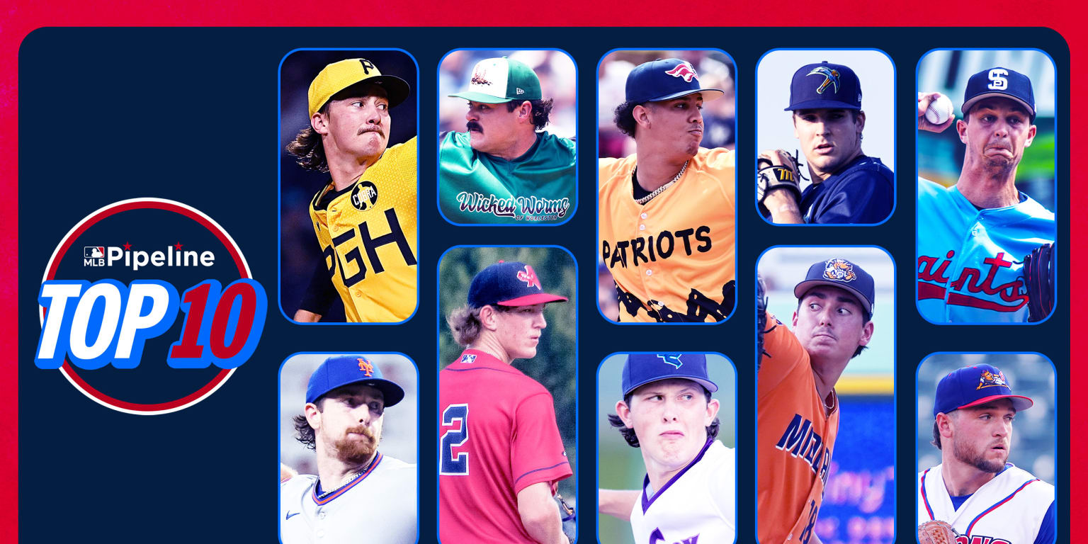 Top 10 organizations based on pitching prospects 2025