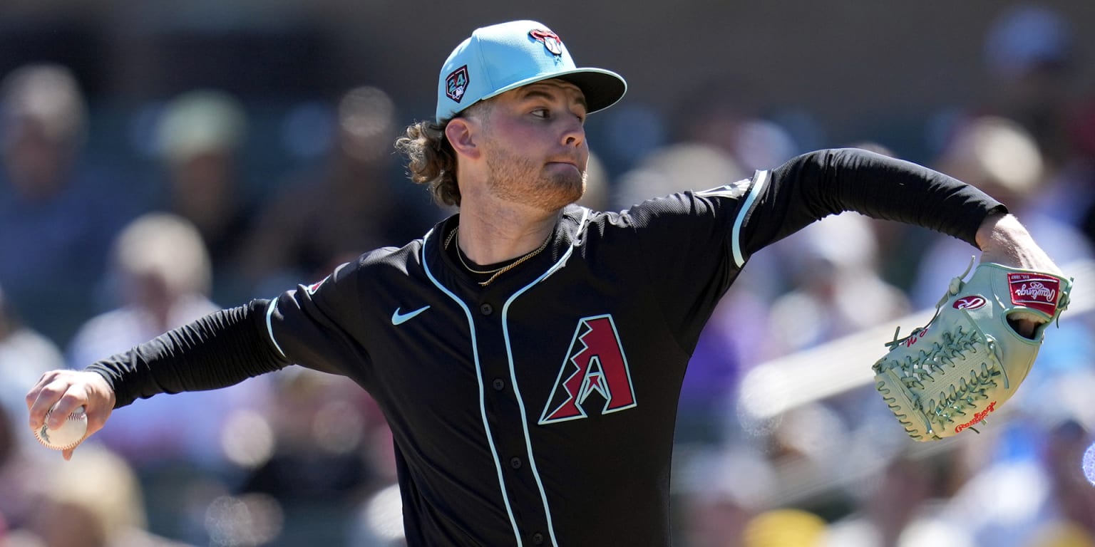 D-backs' starting rotation plans ahead of 2024 regular season
