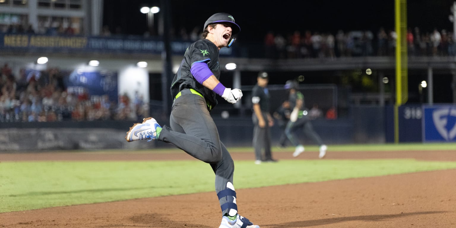 Carson Williams homers in MLB debut for Rays