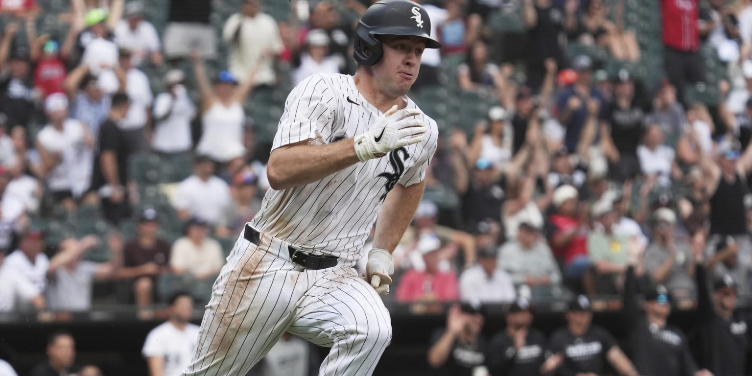 Kyle Teel's go-ahead double helps White Sox rally past Giants