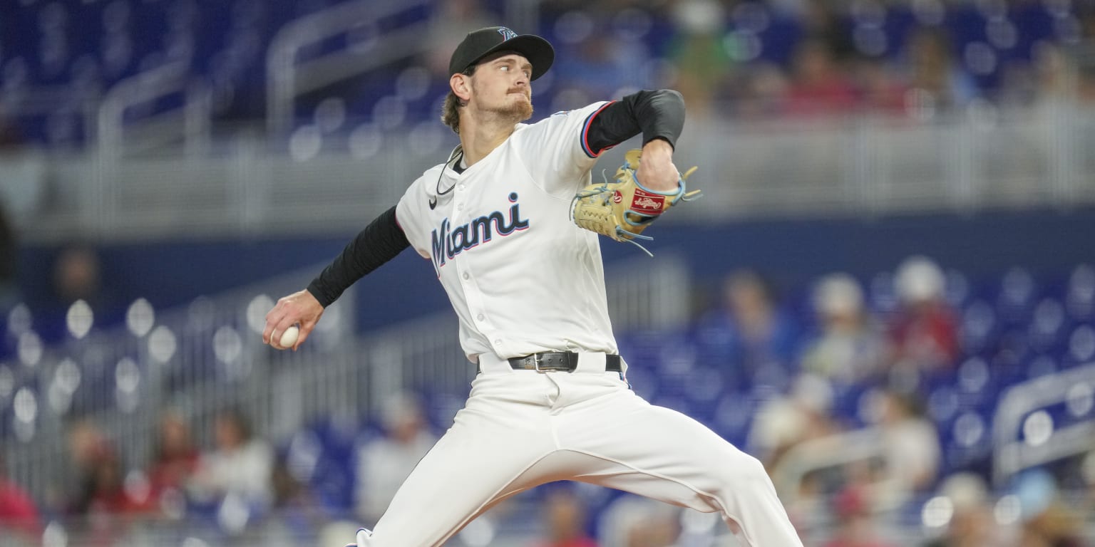 Adam Mazur, Marlins' No. 12 prospect, tosses 5 2/3 innings in club debut