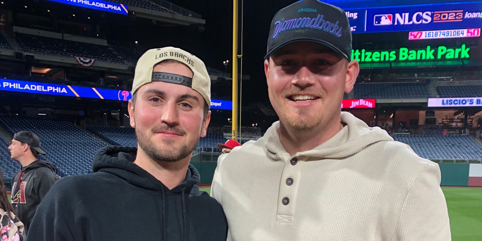 Brandon Pfaadt's brothers make trek to see Game 7 start