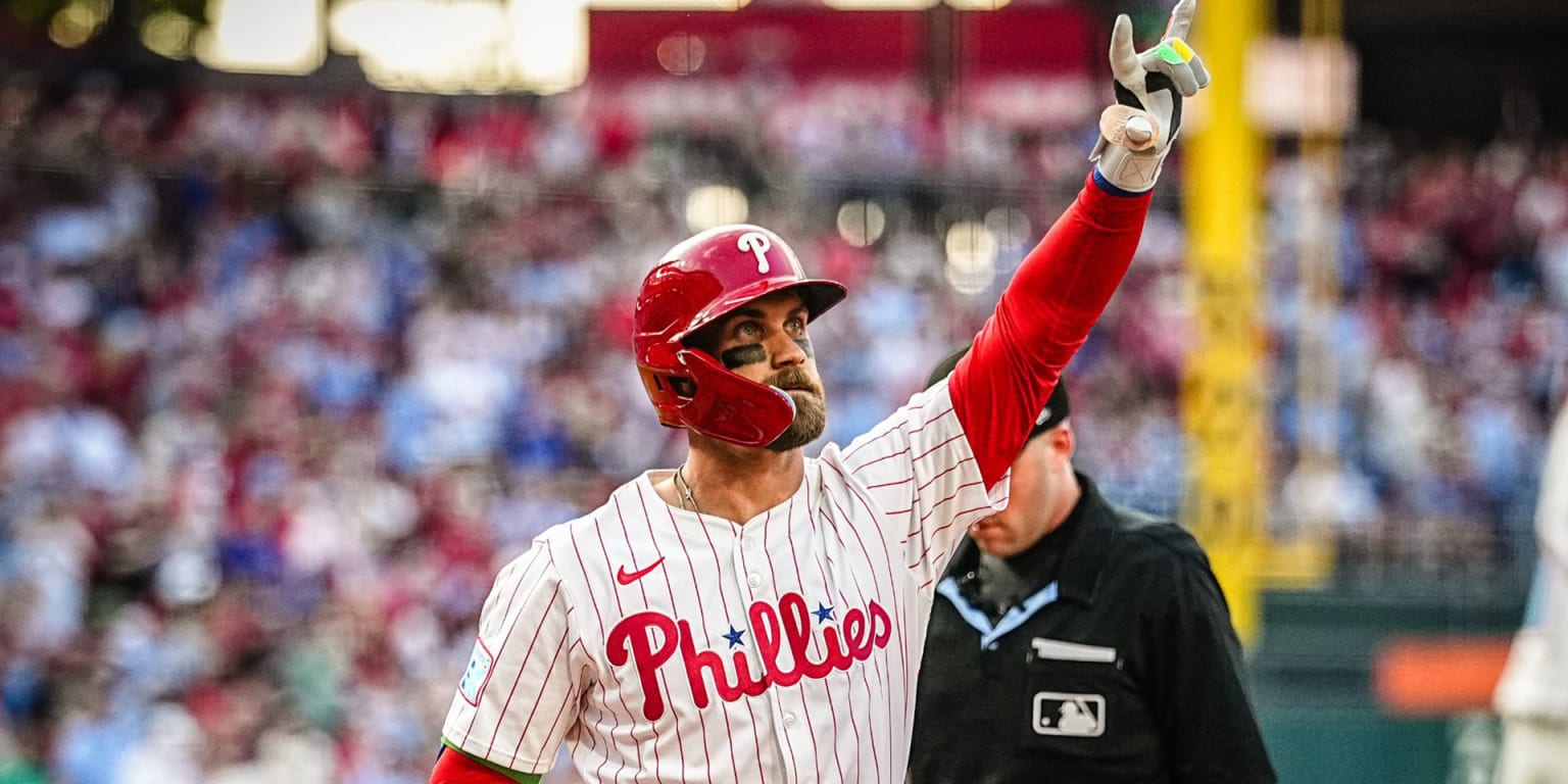 350! Harper becomes youngest active member to home run milestone - BVM ...