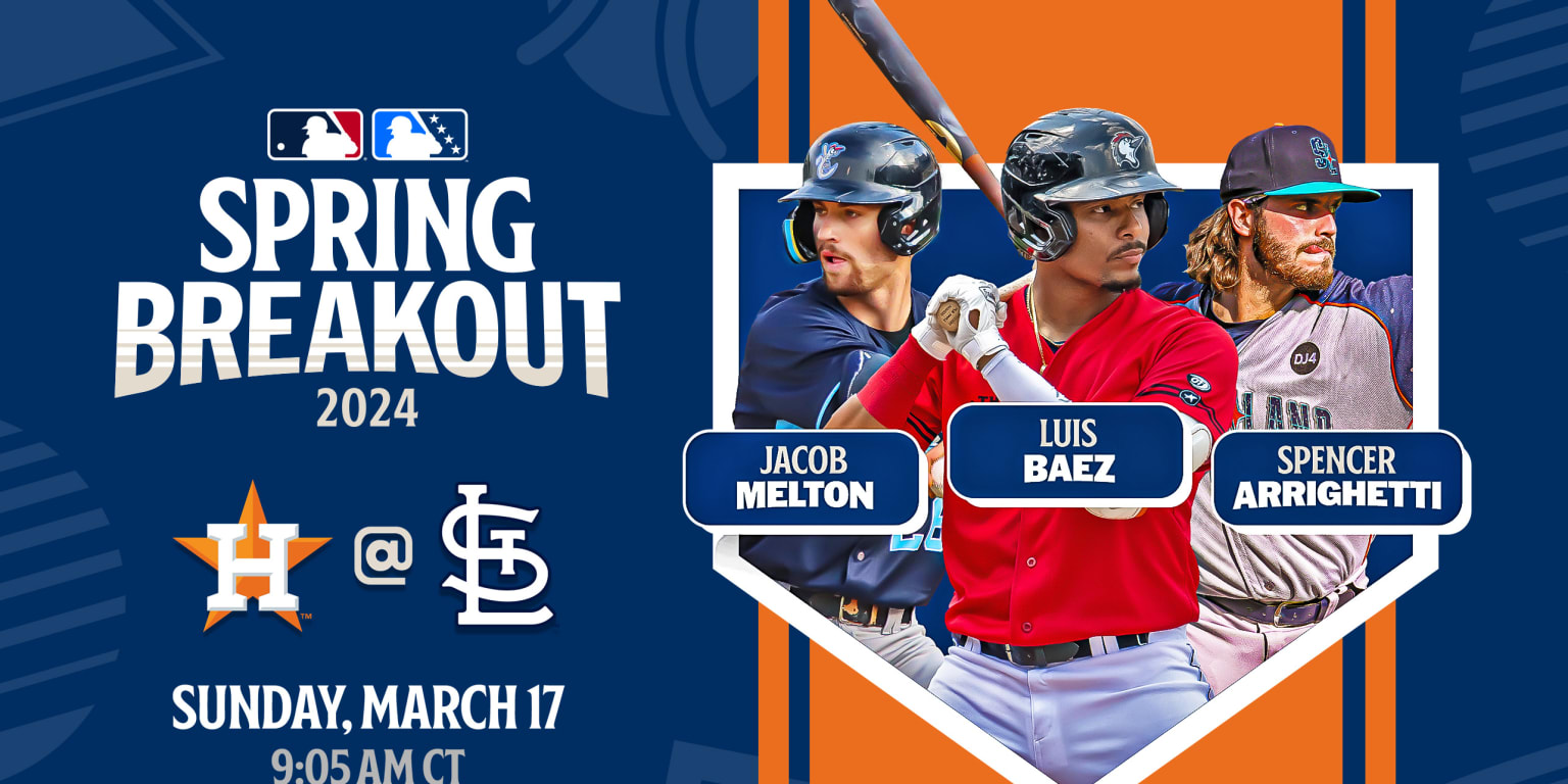 Astros Spring Breakout roster 2024