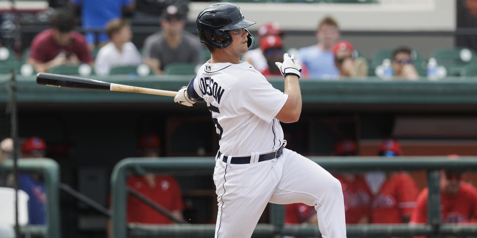 Tigers No. 9 prospect Max Anderson showing improvement this season
