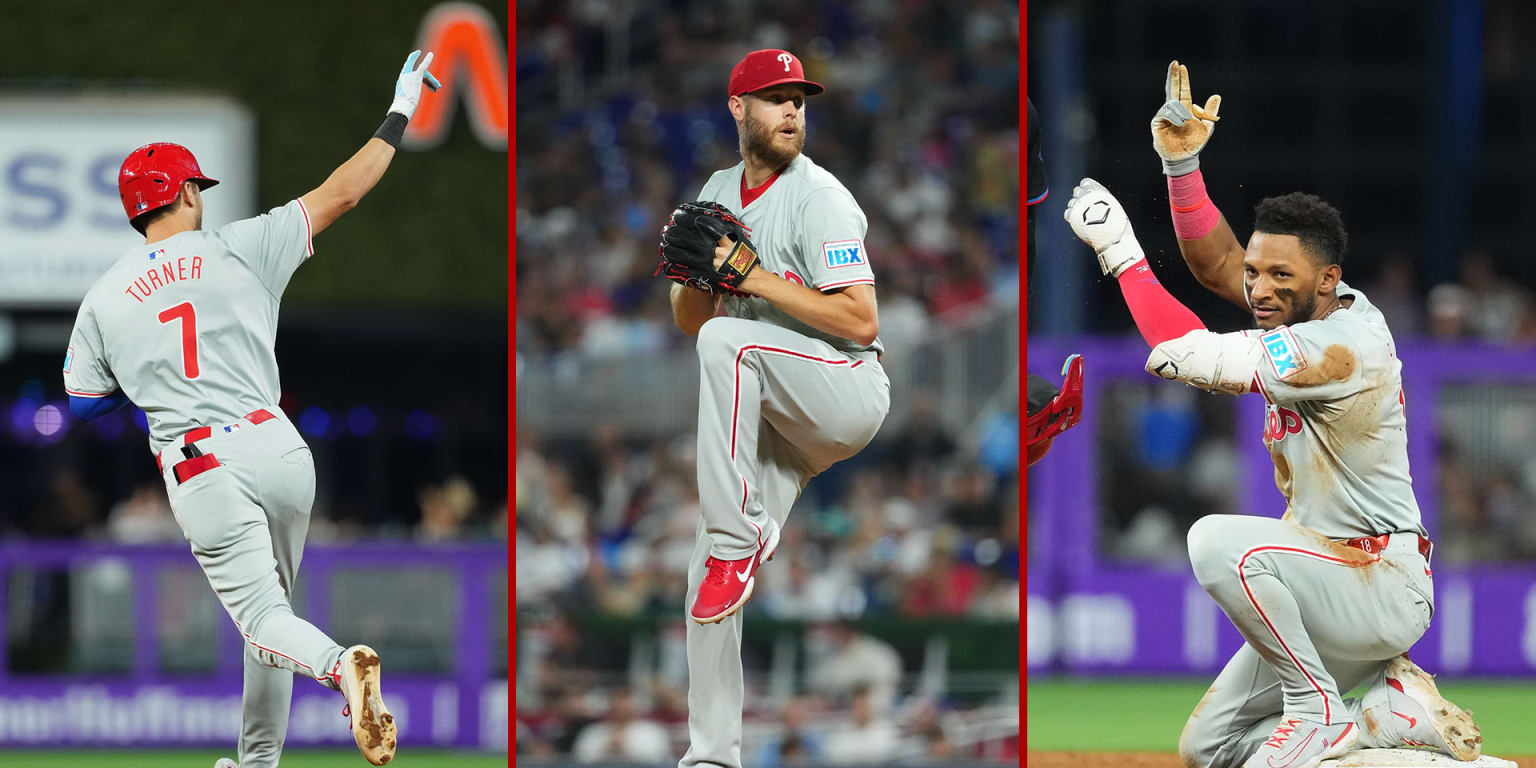 Zack Wheeler deals as Phillies score season-high 16 runs vs. Marlins