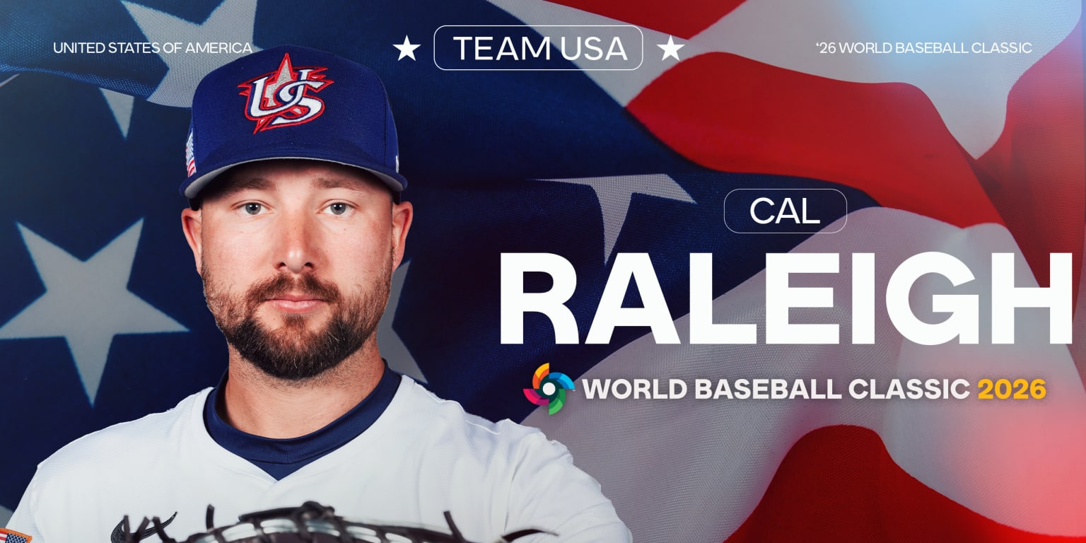 Cal Raleigh joins Team USA for World Baseball Classic