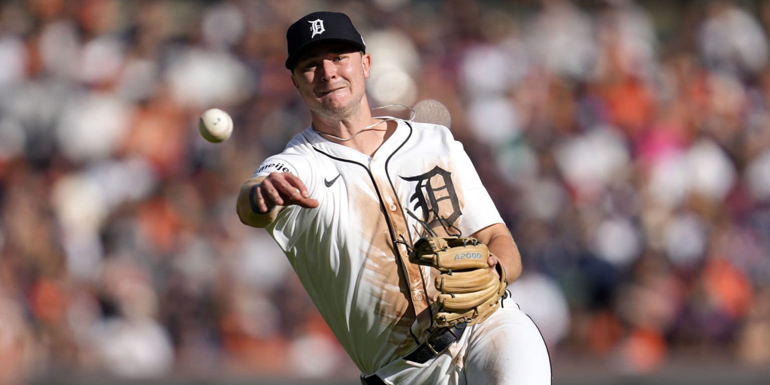 Trey Sweeney eyes continued success at Tigers Spring Training
