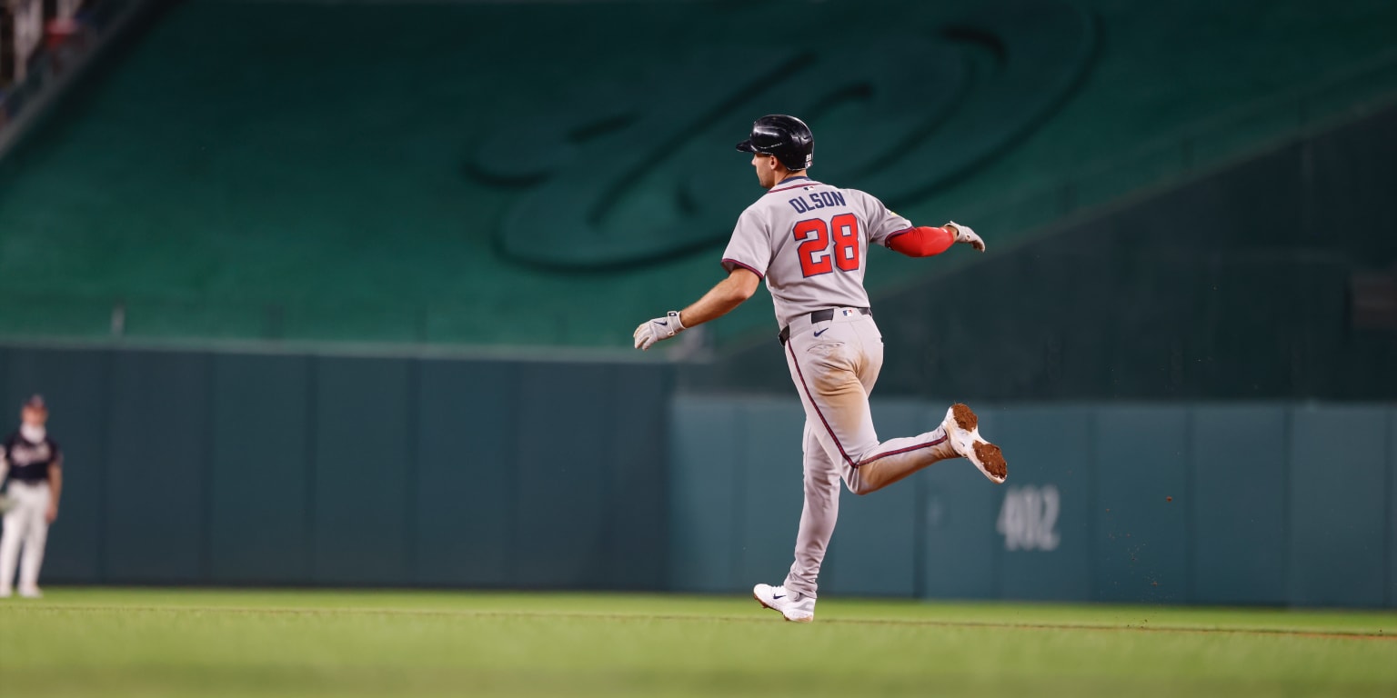 Matt Olson homers for 3rd straight game