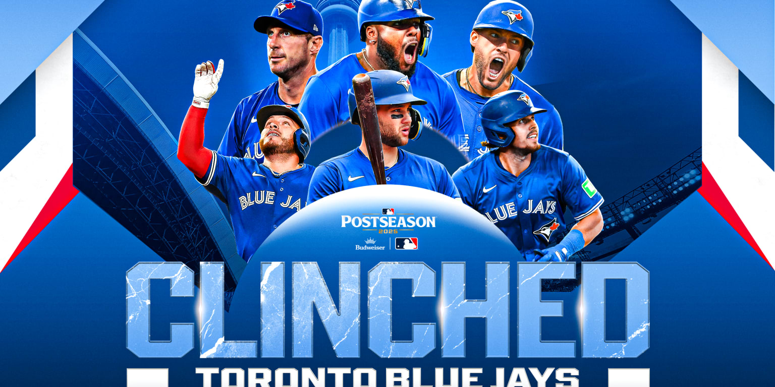 Blue Jays clinch playoff berth 2025