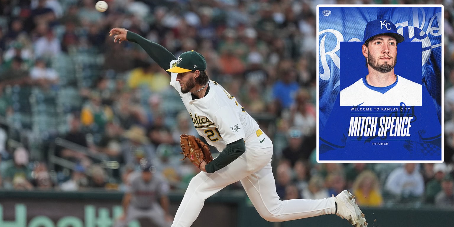 Mitch Spence traded to Royals from A's
