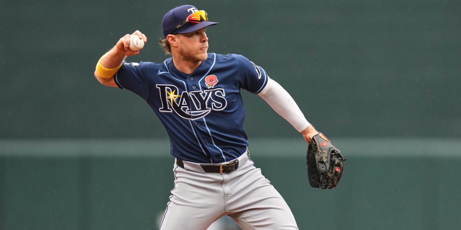 Taylor Walls scratched from Rays' lineup