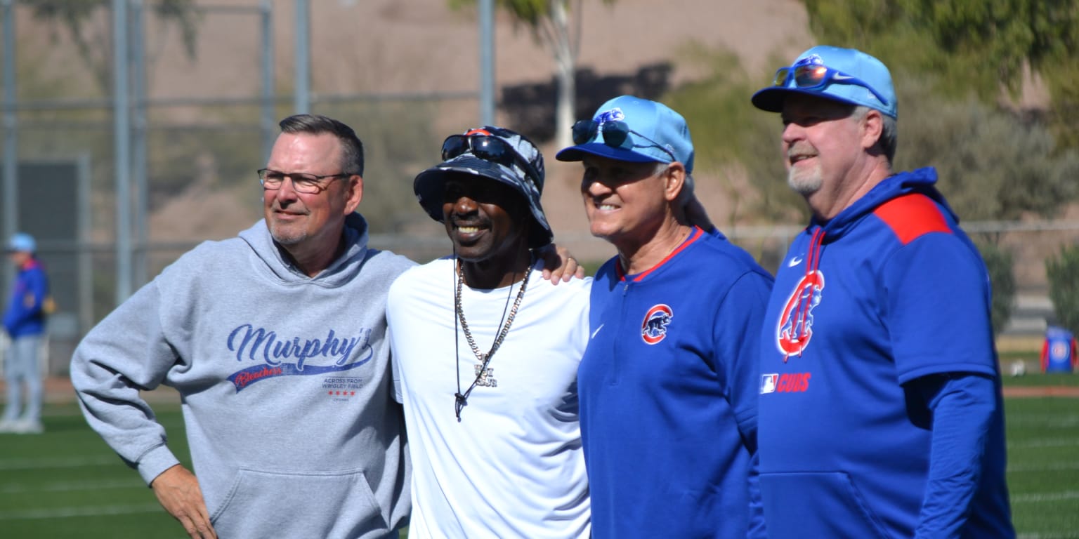 Ryne Sandberg back at Cubs Spring Training