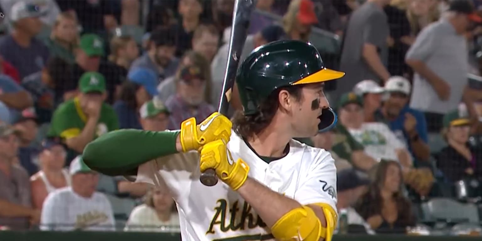 Jacob Wilson reaches 90 hits faster than any A's rookie