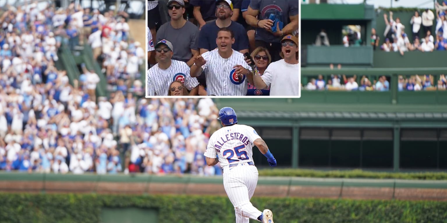 Moisés Ballesteros hits first career home run to Anthony Rizzo