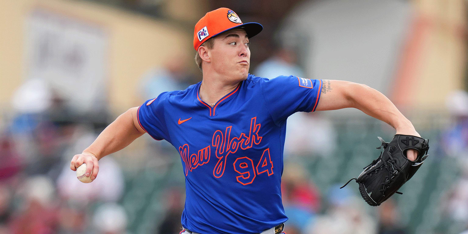 Blade Tidwell throws immaculate inning in Spring Training for Mets
