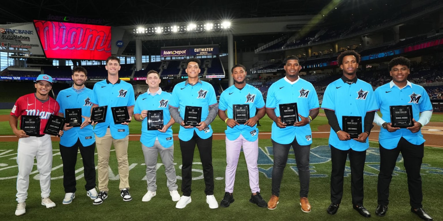 Javier Sanoja, Thomas White highlight Marlins Player Development Awards
