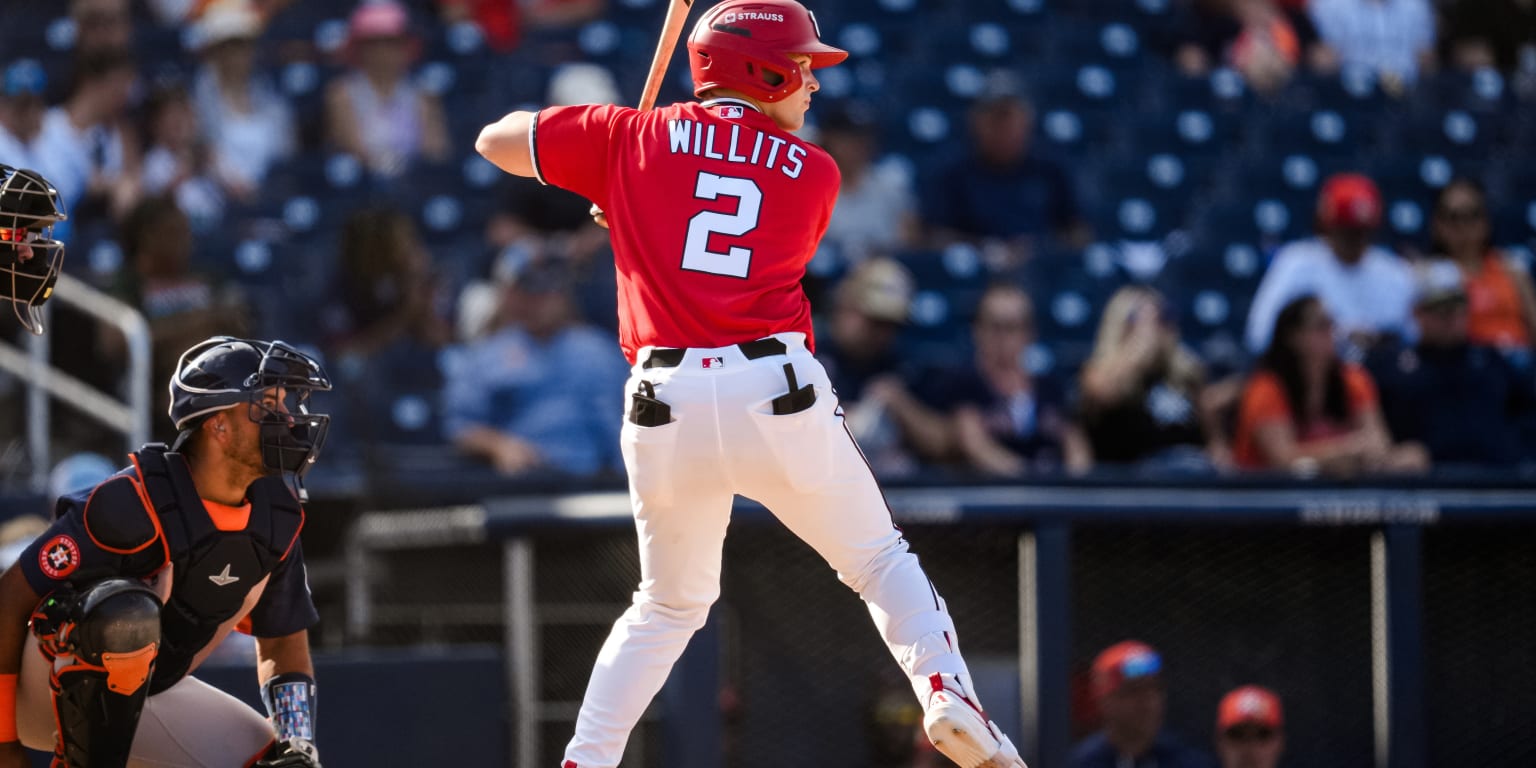 Eli Willits makes Major League Spring Training debut