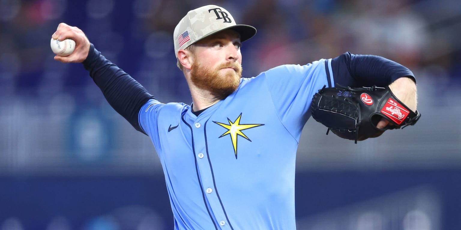 Drew Rasmussen, Rays shut out Marlins