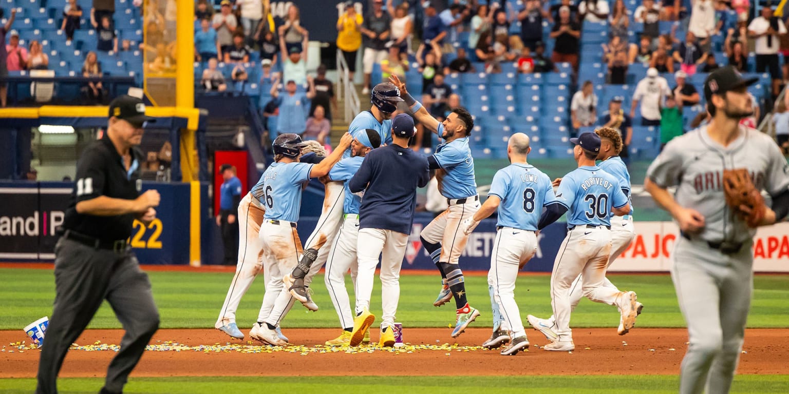 Rays secure series sweep over D-backs