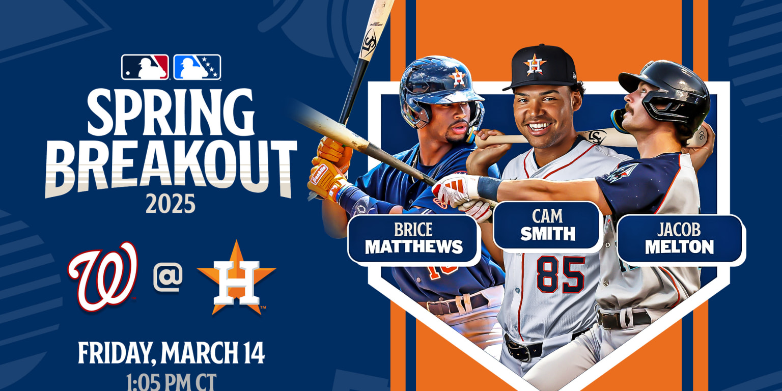 How to watch the Astros' Spring Breakout game