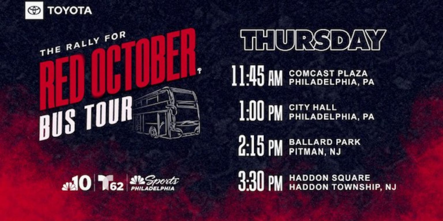 Celebrate the Phillies Return to the Playoffs with The Rally for Red ...