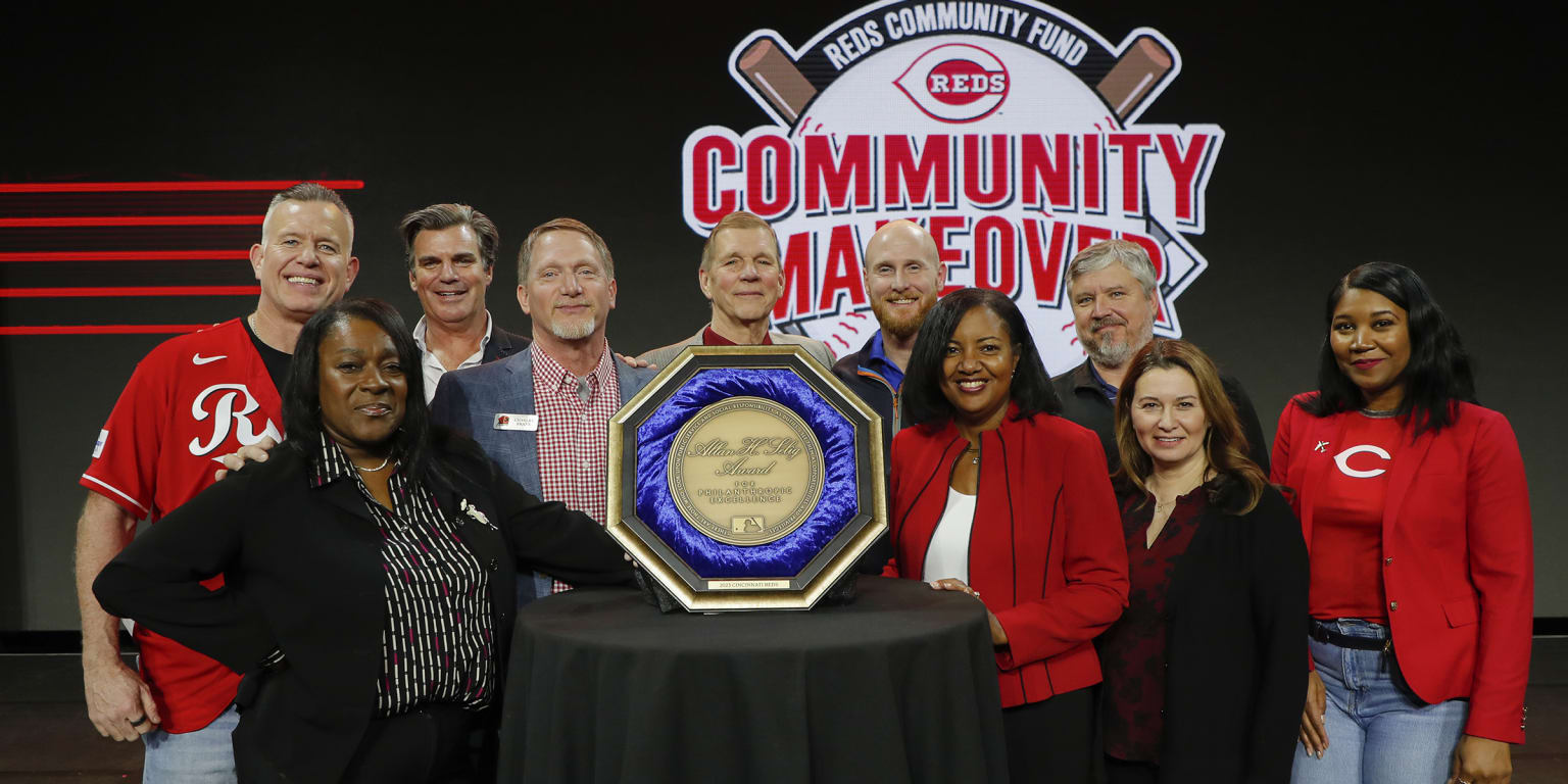 Reds win 2023 Allan H. Selig Award for Philanthropic Excellence