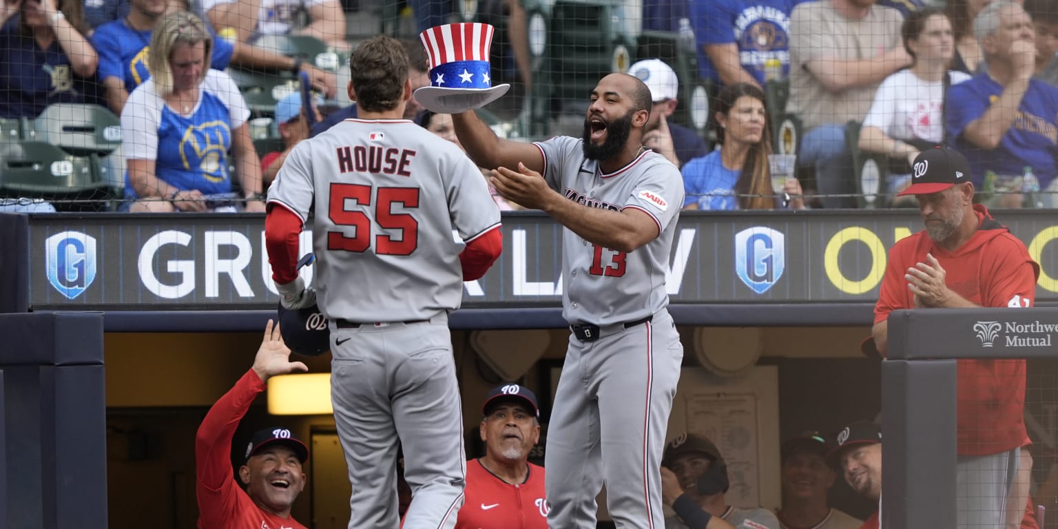 Brady House hits first Major League home run vs. Brewers