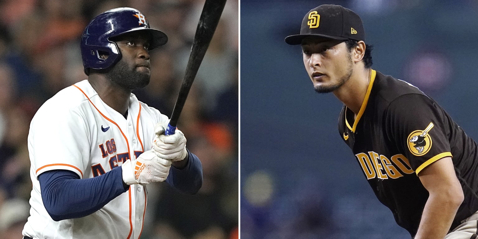 Yordan Alvarez, Yu Darvish are Players of the Week Yordan Alvarez, Yu Darvish are Players of the Week