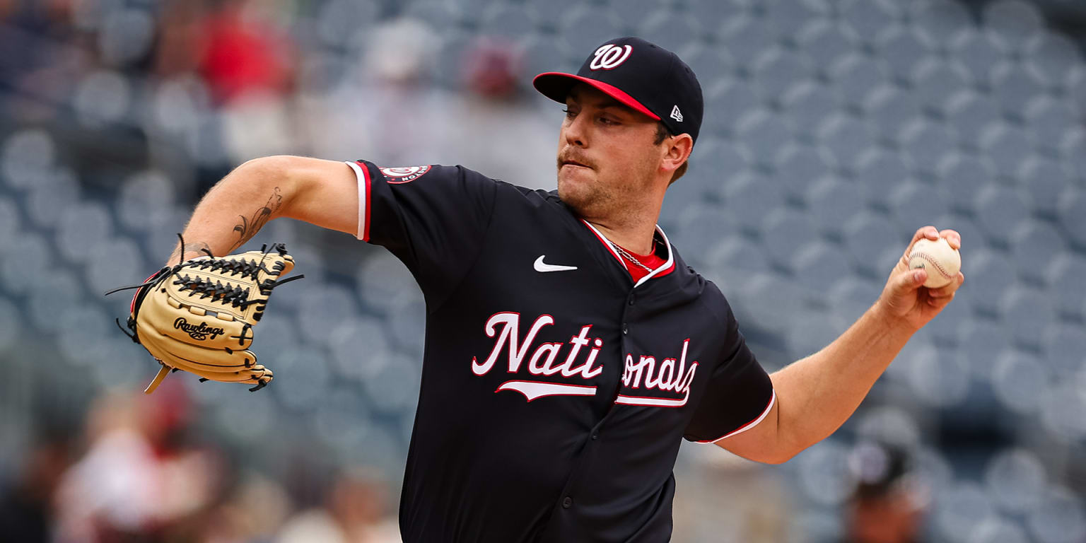 Mitchell Parker goes 7 scoreless innings as Nationals shut out Astros