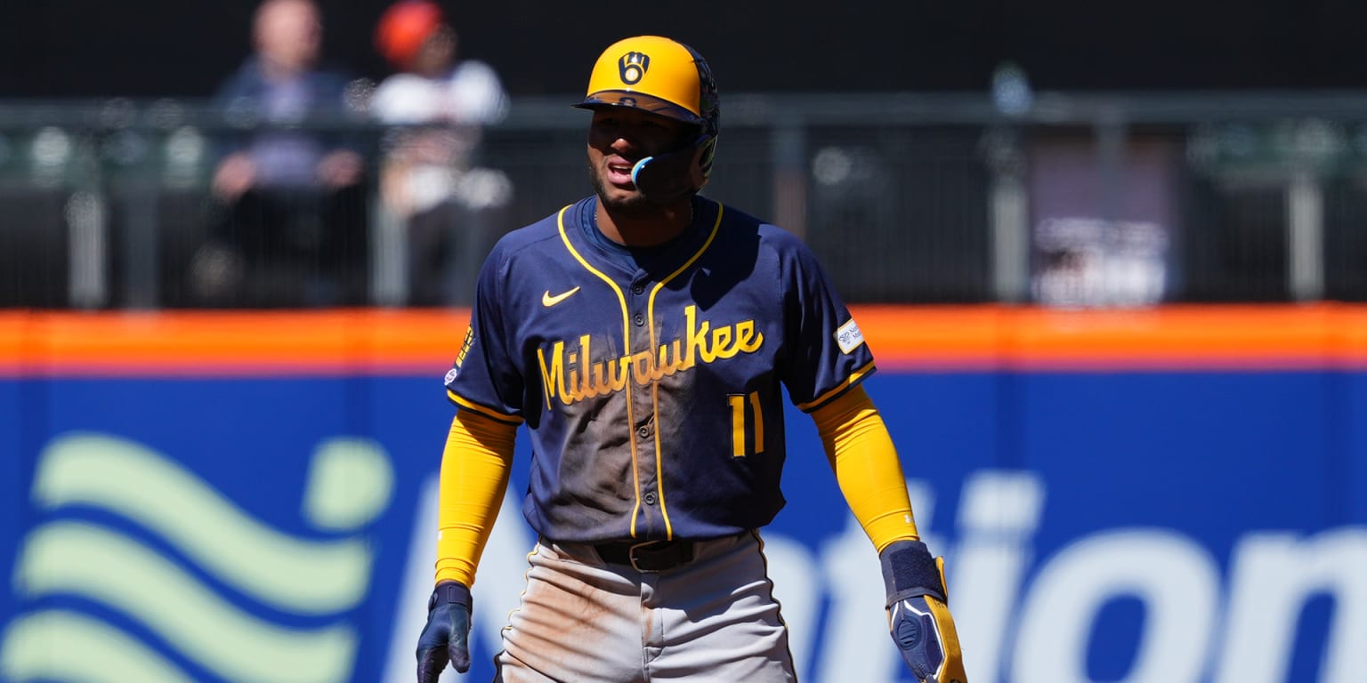 Jackson Chourio makes MLB debut on Opening Day