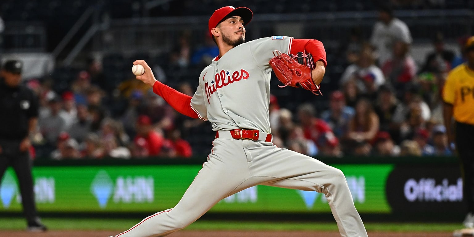 Alan Rangel pitches three innings in MLB debut with Phillies