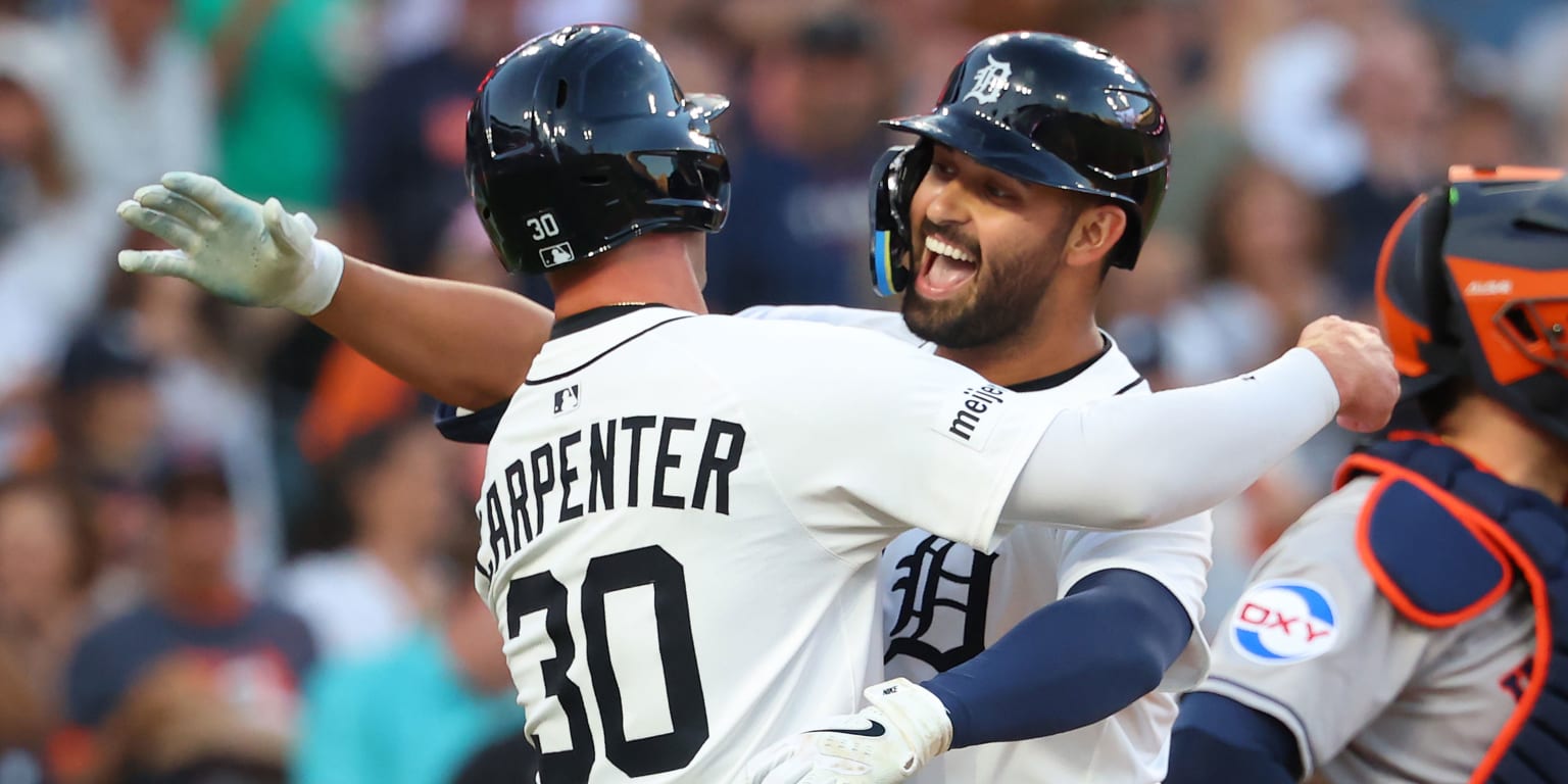Tigers hit 4 homers in key series-opening win against Astros