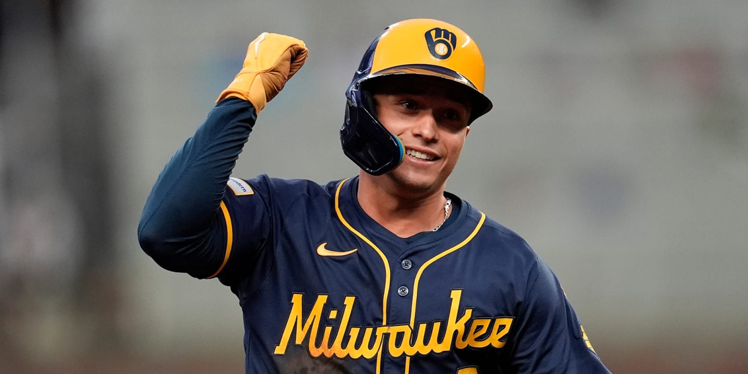 Isaac Collins' 3-run homer lifts Brewers past Braves